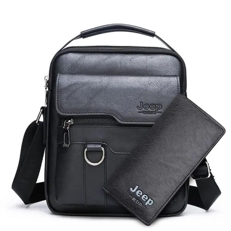 JEEP BULUO MEN'S CROSSBODY SHOULDER BAG AND LEATHER HANDBAG – Caatworld